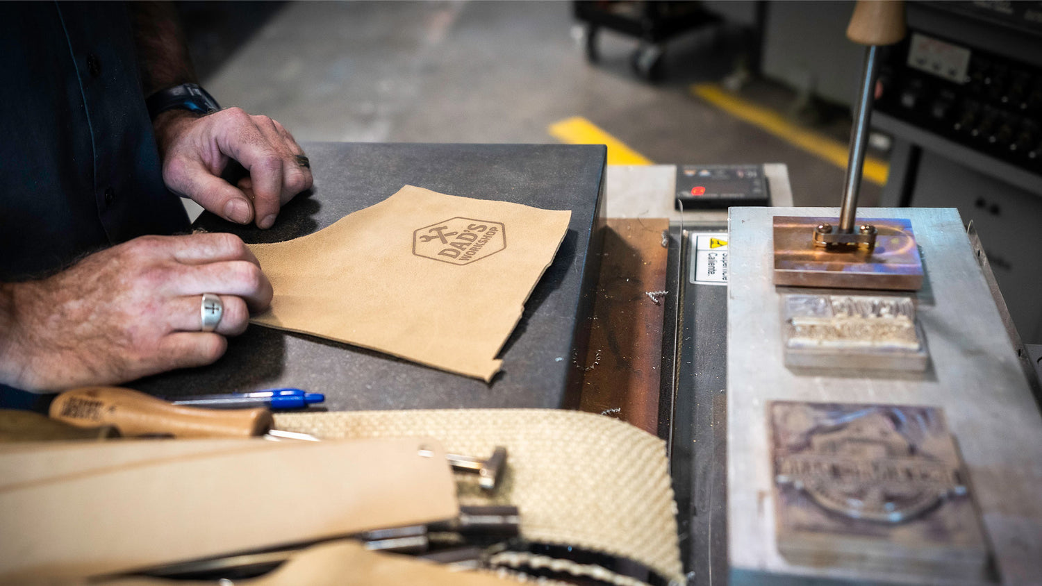 Custom Leather Stamp – Gearheart Industry